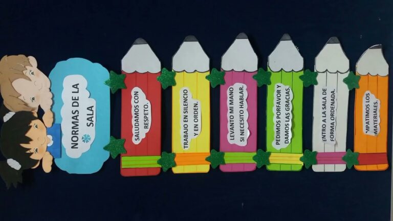 Carteles de normas de clase para colorear: ¡Diviértete decorando tu ...