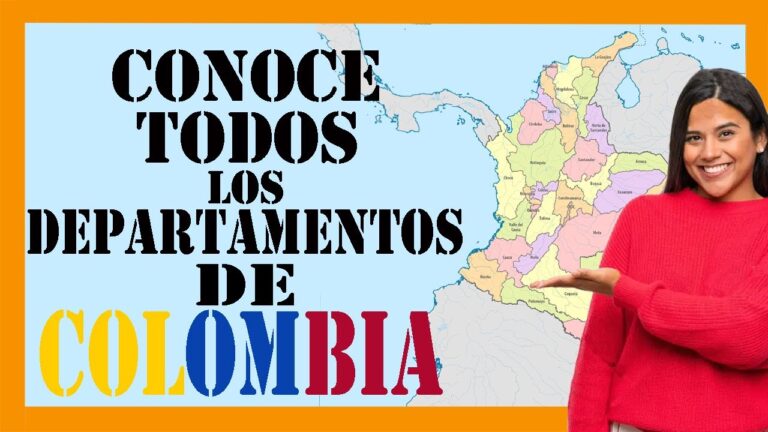 Descubre el completo mapa político de Colombia con todos sus ...