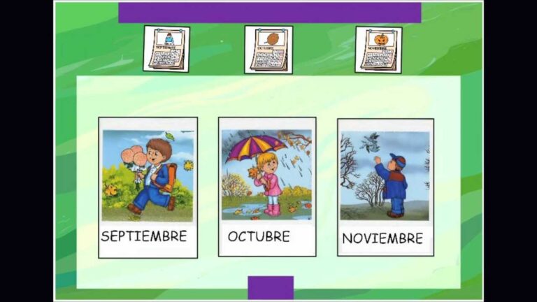 Ideas creativas: Canción de los meses del año con pictogramas ...