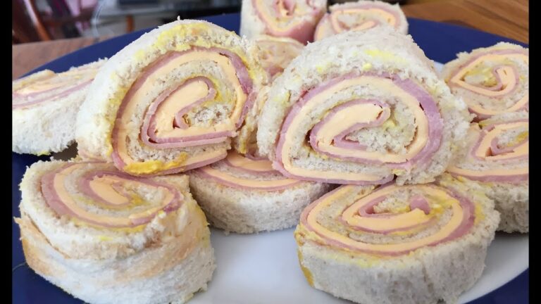 Deliciosas recetas con rollo de jamón y queso en pan Bimbo: ¡Descubre ...